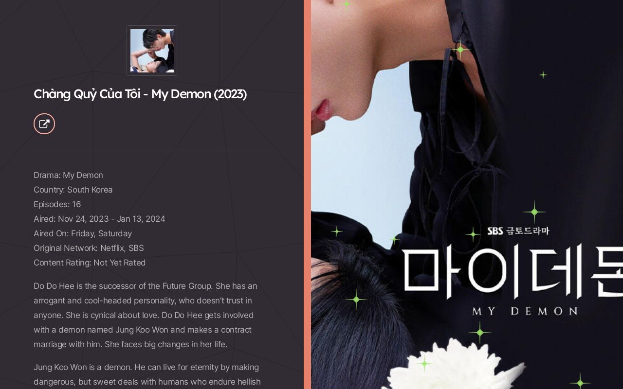 Chàng Quỷ Của Tôi - My Demon (2023)